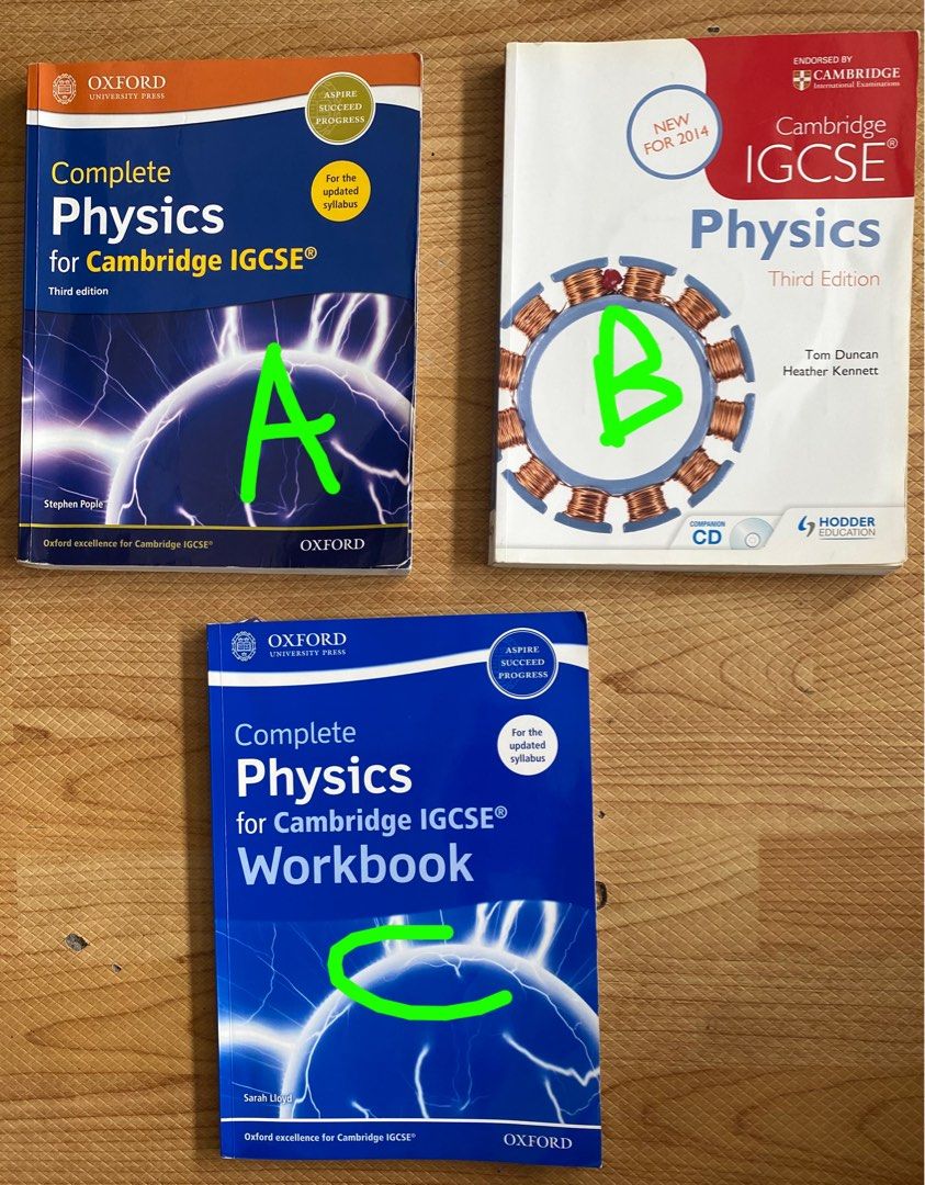 IGCSE physics textbook and workbook, Hobbies & Toys, Books & Magazines ...