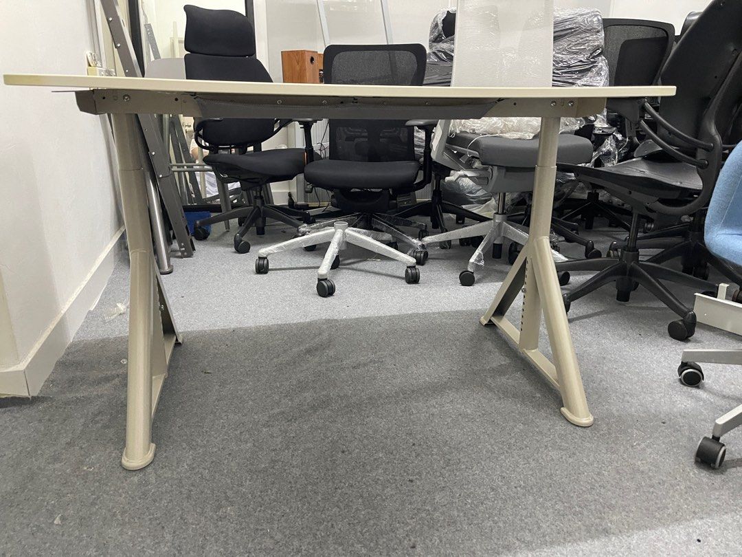 Ikea idasen 120cm x 75cm under frame and ikea bekant top, Furniture ...