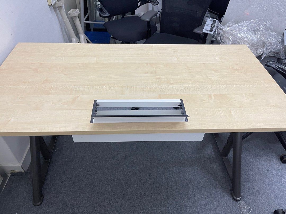 Ikea idasen table desk meja 150cm x 75cm, Furniture & Home Living ...
