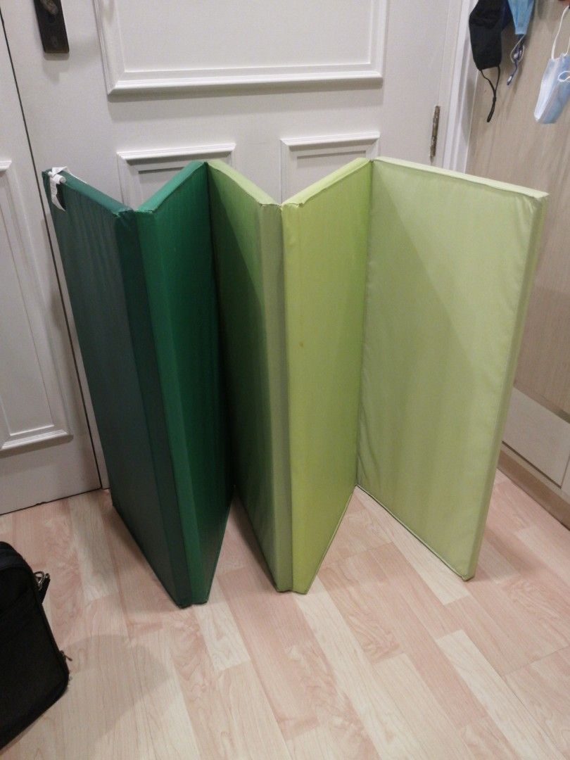 IKEA PLUFSIG Folding Gym Mat, Sports Equipment, Exercise & Fitness ...