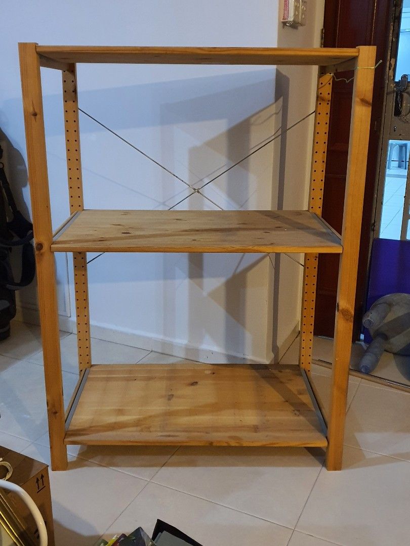 Ikea storage rack, Furniture & Home Living, Furniture, Shelves ...