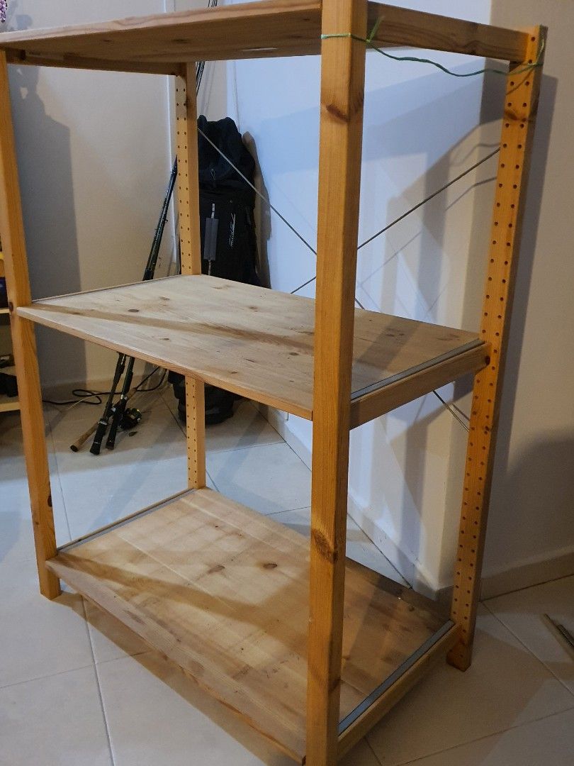 Ikea storage rack, Furniture & Home Living, Furniture, Shelves ...