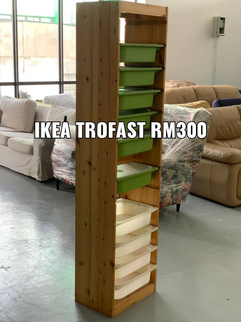 Ikea Trofast, Furniture & Home Living, Furniture, Shelves, Cabinets ...