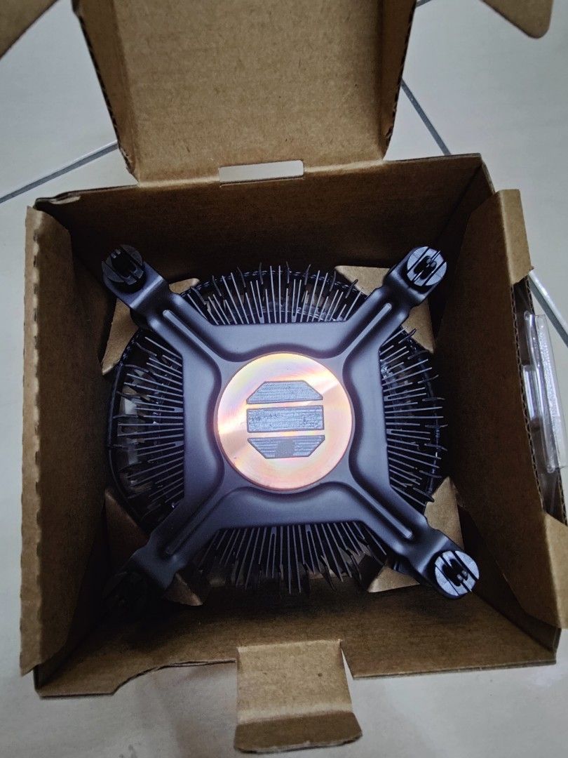 Intel core i5 12th gen cooling fan, Computers & Tech, Parts ...