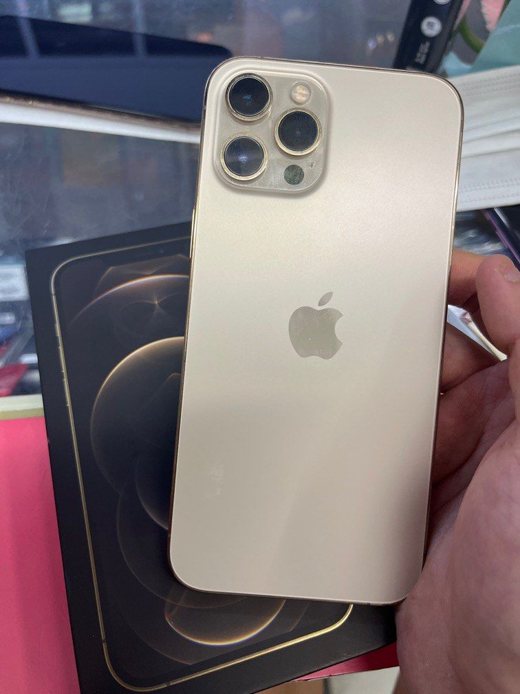 iPhone 12 Pro Max gold 128gb, Mobile Phones & Gadgets, Mobile Phones ...