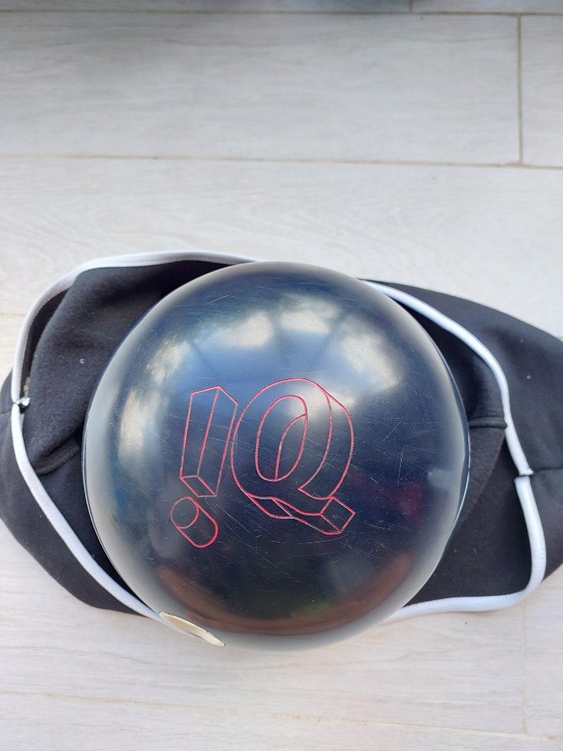 IQ Tour Edition 14lb Symmetrical Solid Reactive Bowling Ball, Sports ...