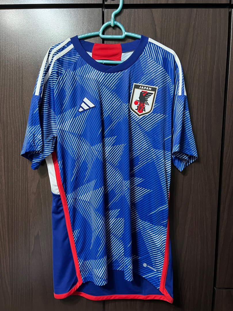 Japan 2022 World Cup Home Jersey, Men's Fashion, Tops & Sets, Tshirts ...