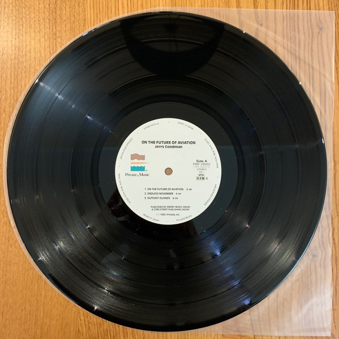 Jerry Goodman – On The Future Of Aviation Vinyl (New Age, Jap 1985 ...