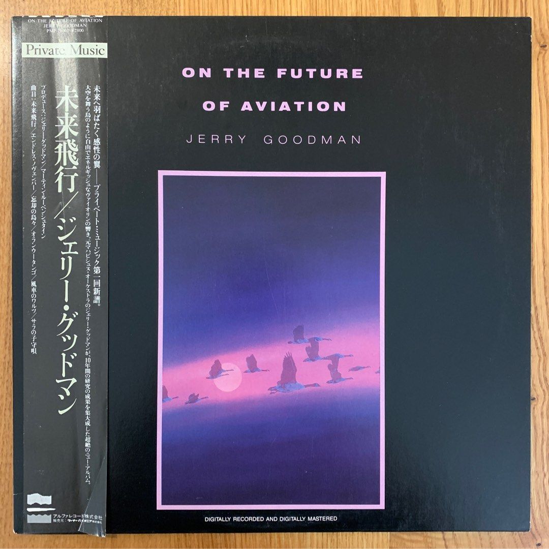 Jerry Goodman – On The Future Of Aviation Vinyl (New Age, Jap 1985 ...