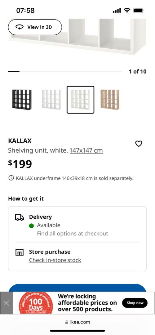 Kallax shelf, Furniture & Home Living, Furniture, Shelves, Cabinets ...