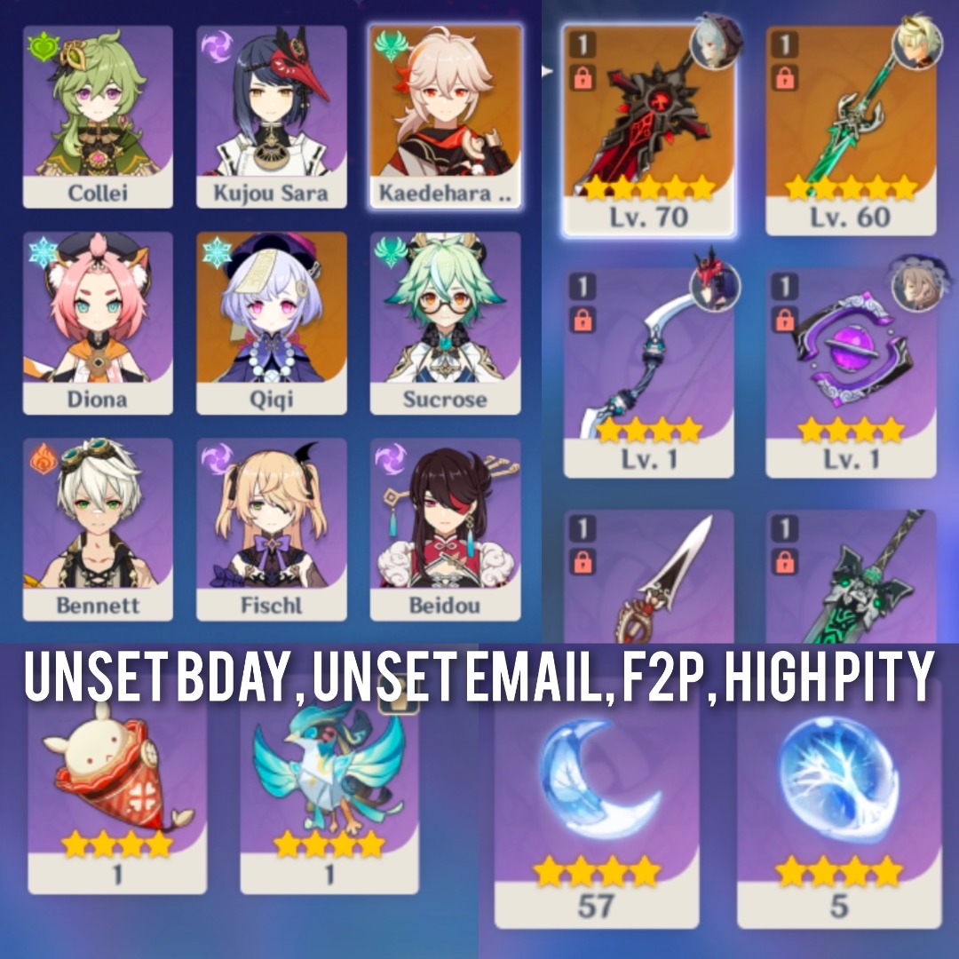 Kazuha w/ PJC, WGS Genshin Impact Account, Video Gaming, Video Games ...