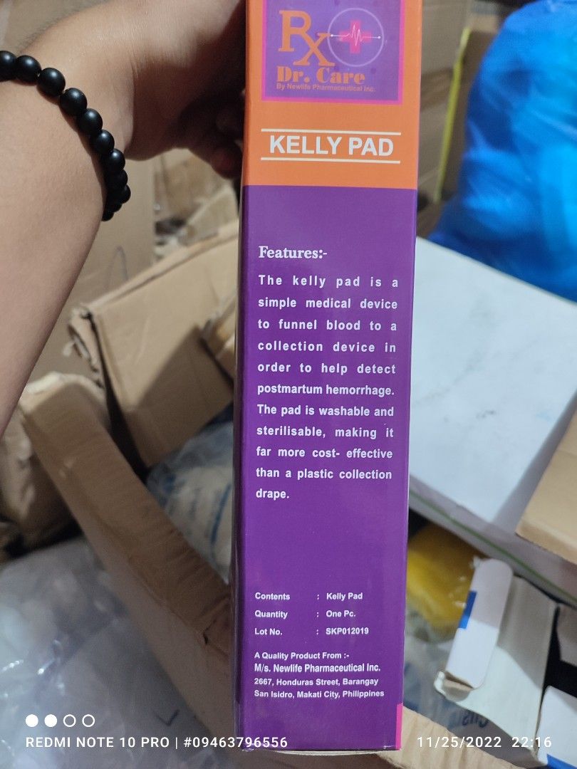 Kelly Pad, Health & Nutrition, Medical Supplies & Tools on Carousell