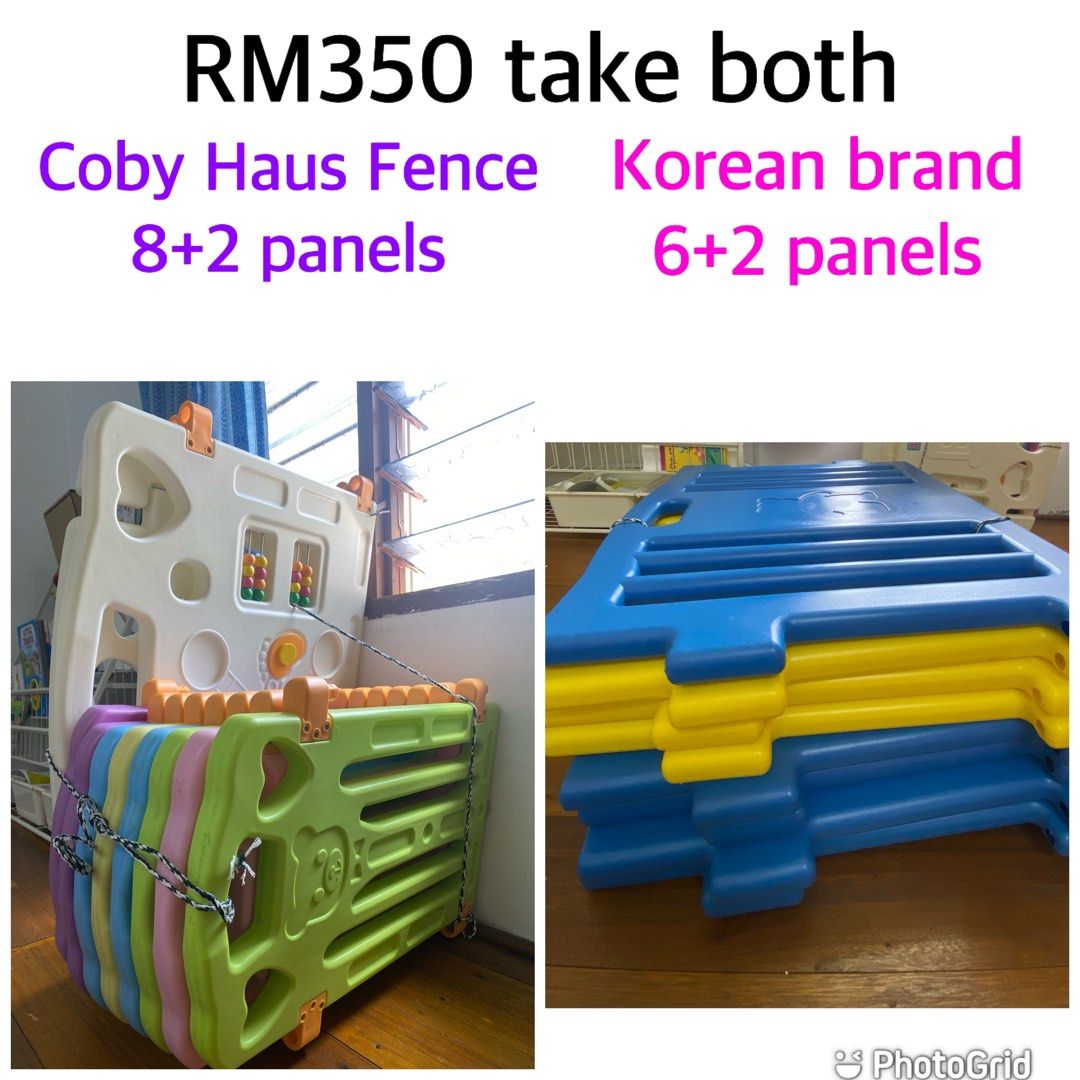 Playpen/play fence/play yard/playgym- Coby Haus & Korean Brand, Babies ...