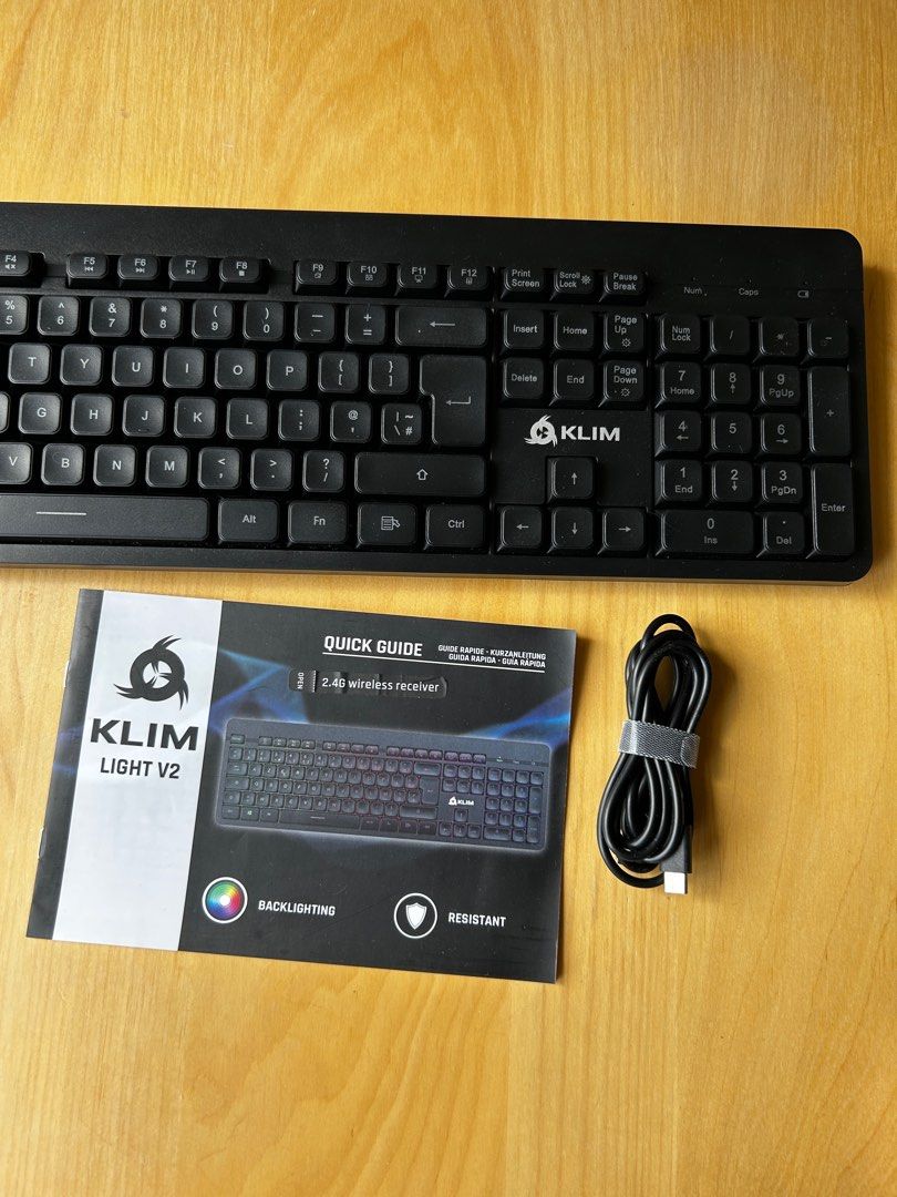 KLIM gaming keyboard RGB lights, Computers & Tech, Parts & Accessories ...