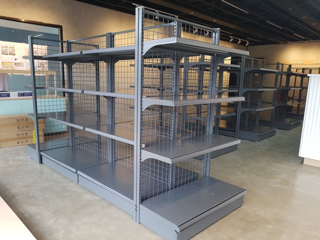 Korean Gondola grocery racks display heavy duty commercial rack high ...