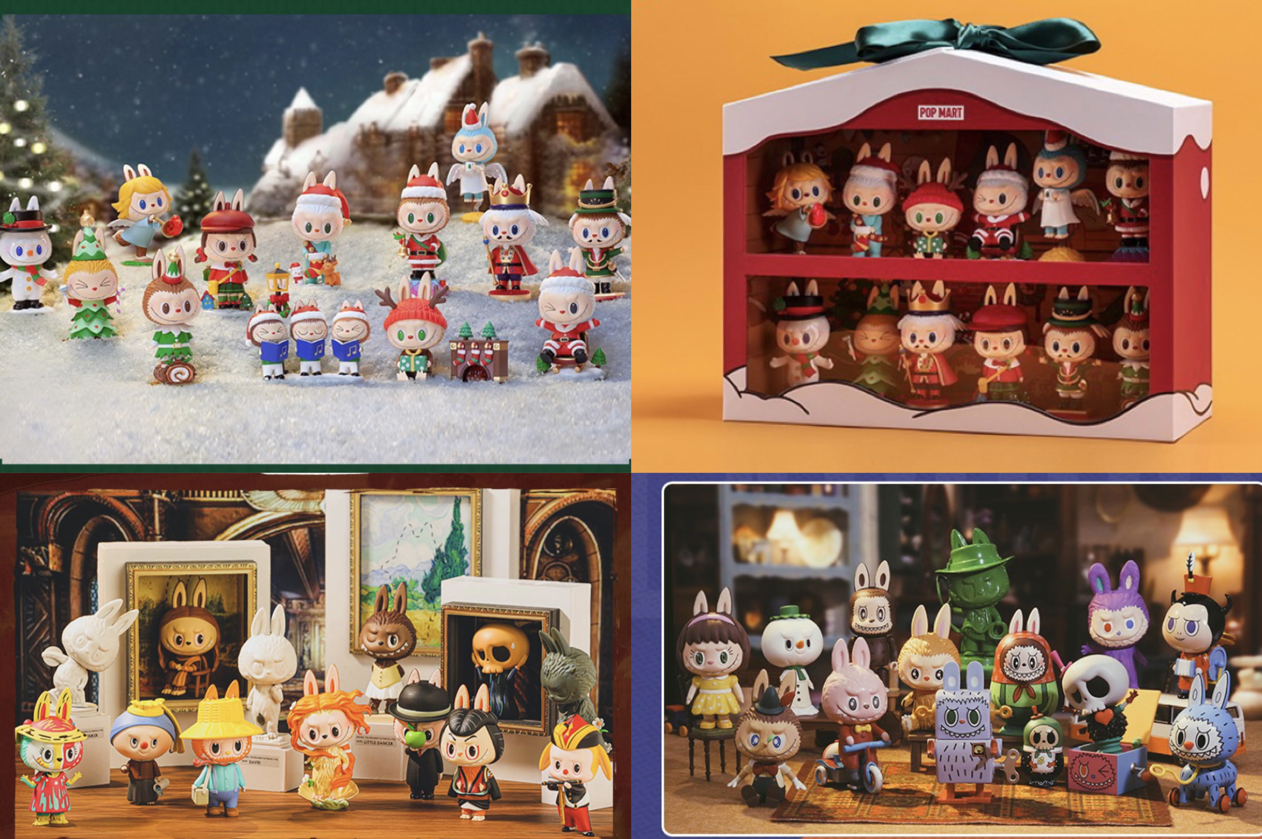 Labubu The Monsters Let’s Christmas Art x How2work Toys Secret Carol ...