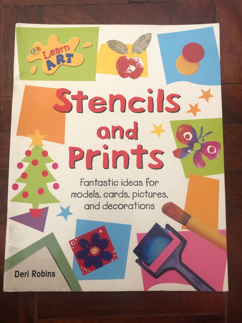 Learn Art: Stencils and Prints, Hobbies & Toys, Books & Magazines ...