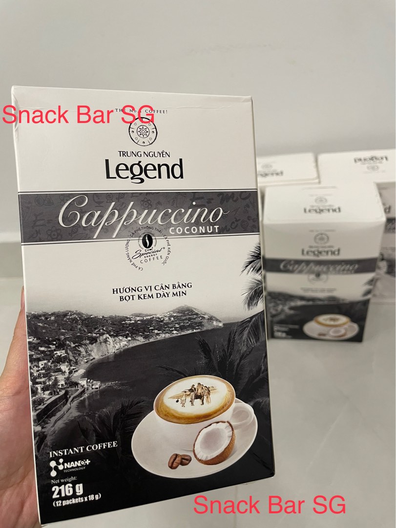 Legend cappuccino coconut / instant coffee - 1 box 12 sticks - Trung ...