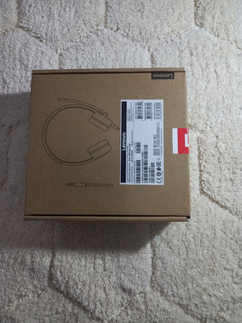 Lenovo Essential Stereo Analog Headset Audio Headphones Headsets On Carousell