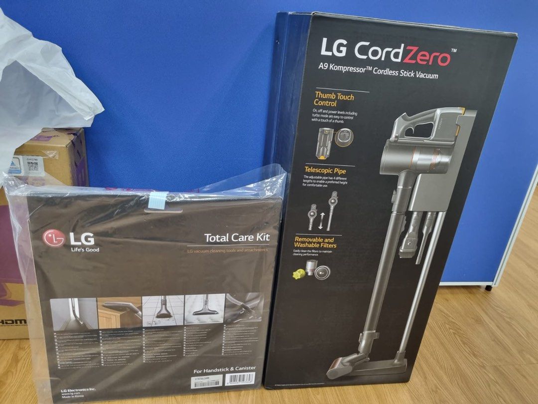 Lg Cord Zero A9 Kompressor Cordless Stick Vacuum Tv And Home