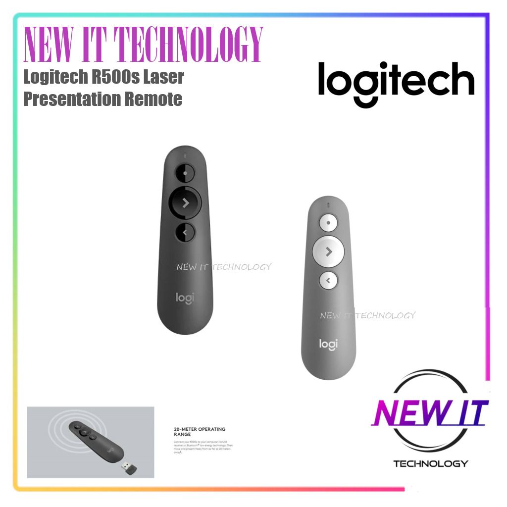 Logitech R400 / R500s Bluetooth / R800 / Spotlight Bluetooth 2.4GHz ...