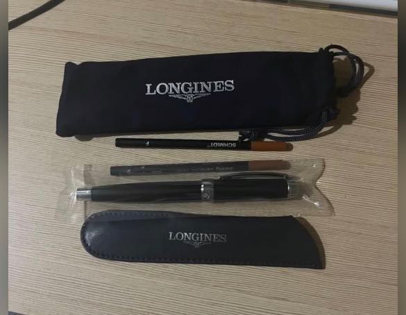 Longines pen and re-filler, Longines Bag, Hobbies & Toys, Stationery ...