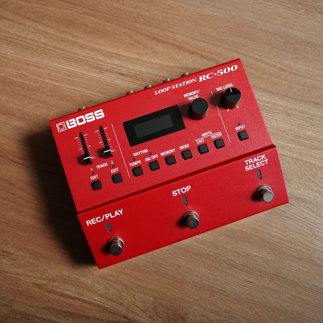[DUAL-LOOPER] BOSS RC-500 Loop Station - Two-track - 32-bit - Full MIDI ...