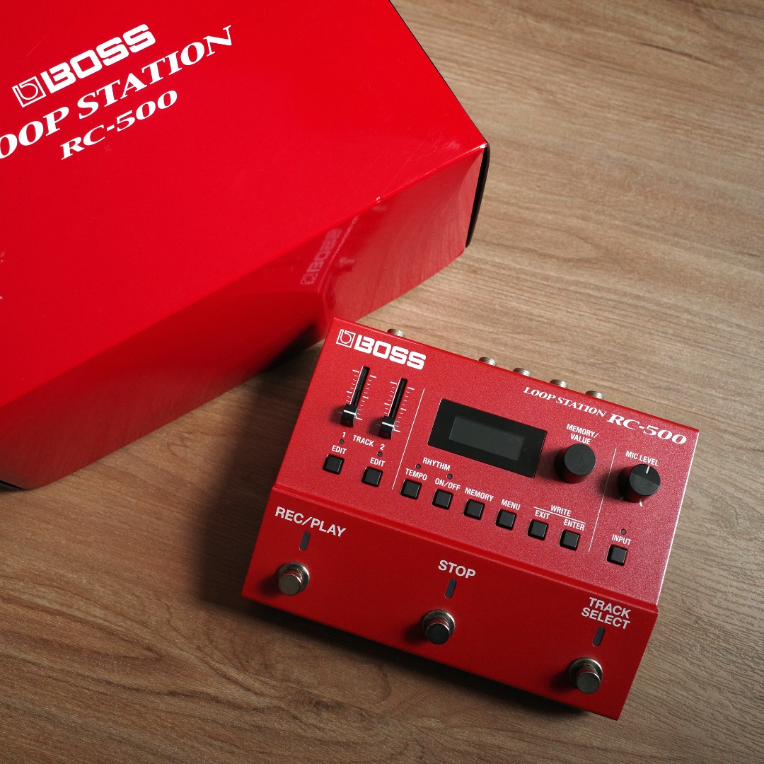 [DUAL-LOOPER] BOSS RC-500 Loop Station - Two-track - 32-bit - Full MIDI ...