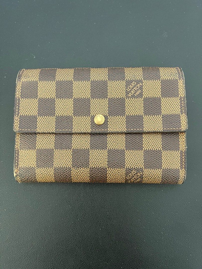 LV wallet Louis Vuitton monogram wallet authentic leather multiple card ...