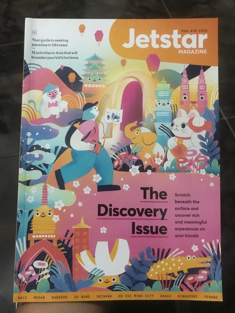 Majalah maskapai Jetstar, Buku & Alat Tulis, Majalah & Lainnya di Carousell