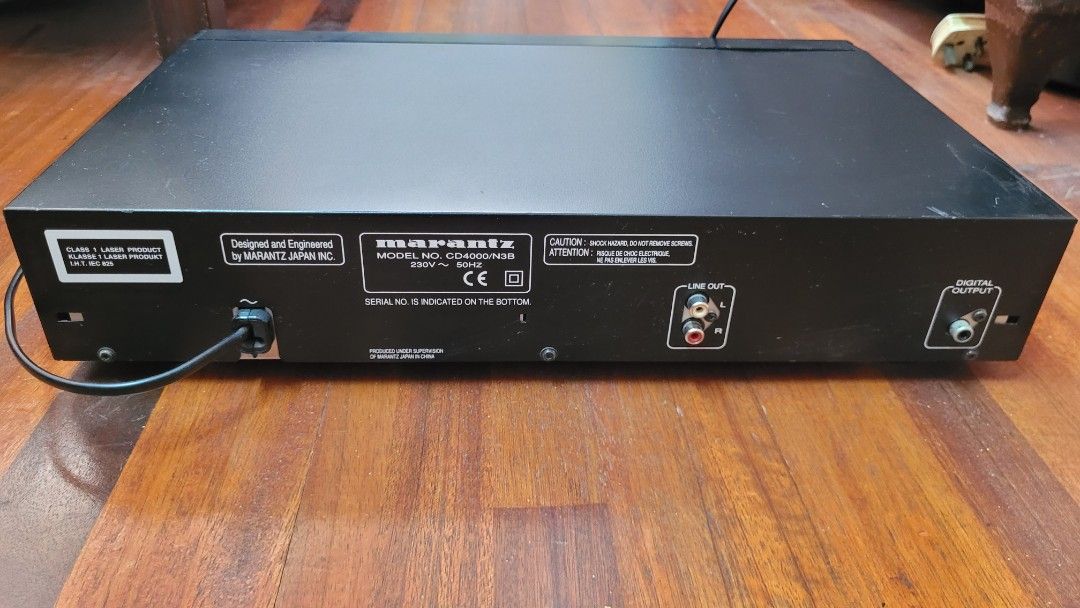 Marantz cd player model cd4000, Audio, Other Audio Equipment on Carousell