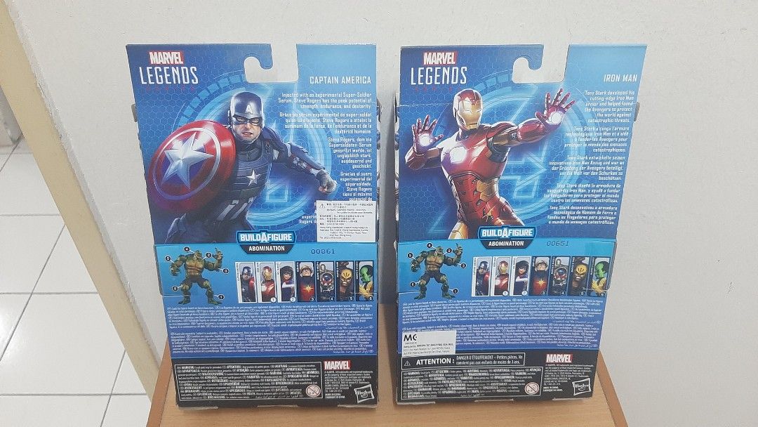 Marvel Legends Gameverse - Captain America & Iron Man, Hobbies & Toys ...