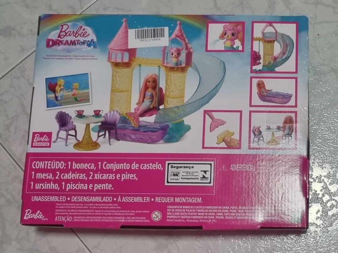 MATTEL Barbie Chelsea Mermaid Playground Playset, Hobbies & Toys, Toys ...