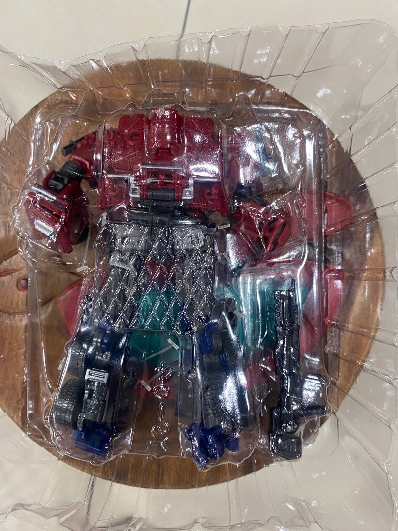 Mechanical Alliance Dark Commander Optimus Prime 18cm Die cast metal ...