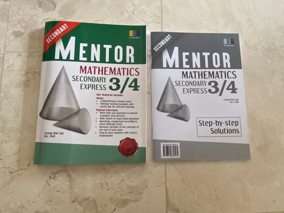 Mentor mathematics assessment books sec 3/4, Hobbies & Toys, Books & Magazines, Assessment Books ...