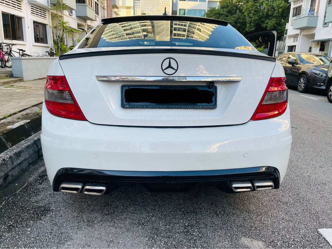 Mercedes w204 c180 roof & boot spoiler lip, Car Accessories ...