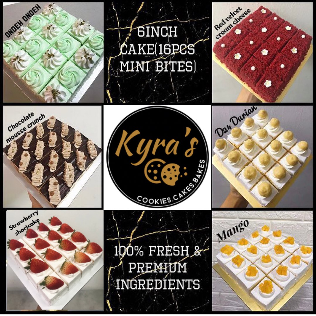 Mini cake bites, Food & Drinks, Homemade Bakes on Carousell