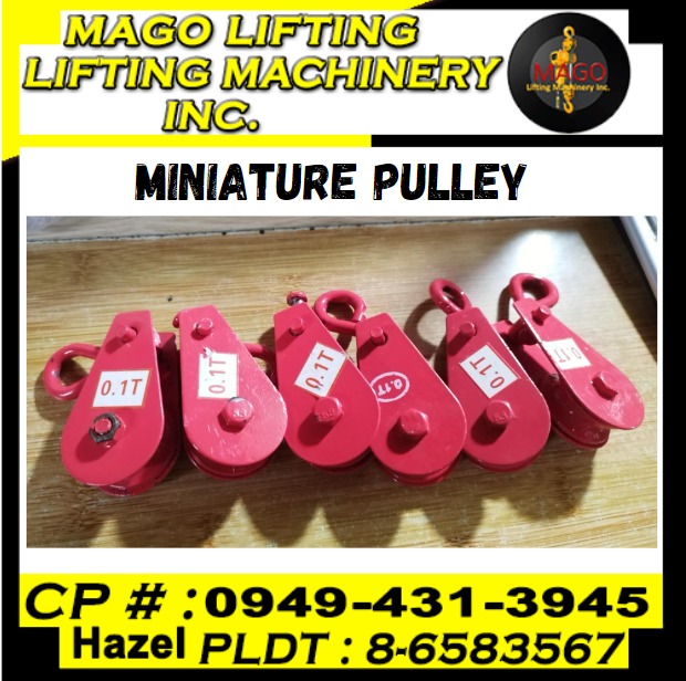 MINIATURE PULLEY, Commercial & Industrial, Construction Tools ...