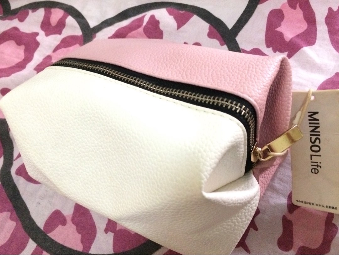 Miniso Cosmetic Bag, Women's Fashion, Bags & Wallets, Purses & Pouches ...