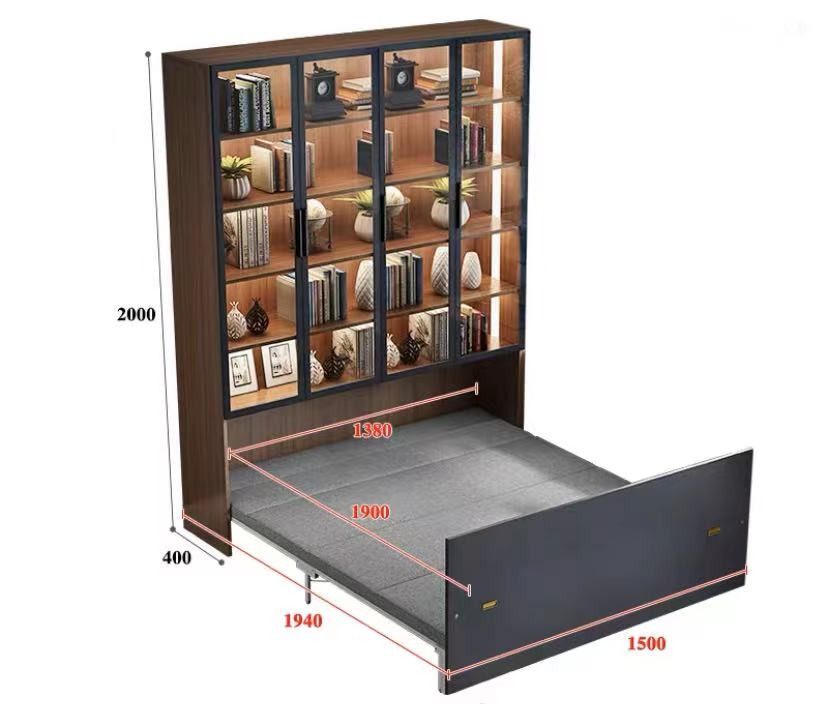 multiple designs invisible beds with multiple variations, solid wood ...