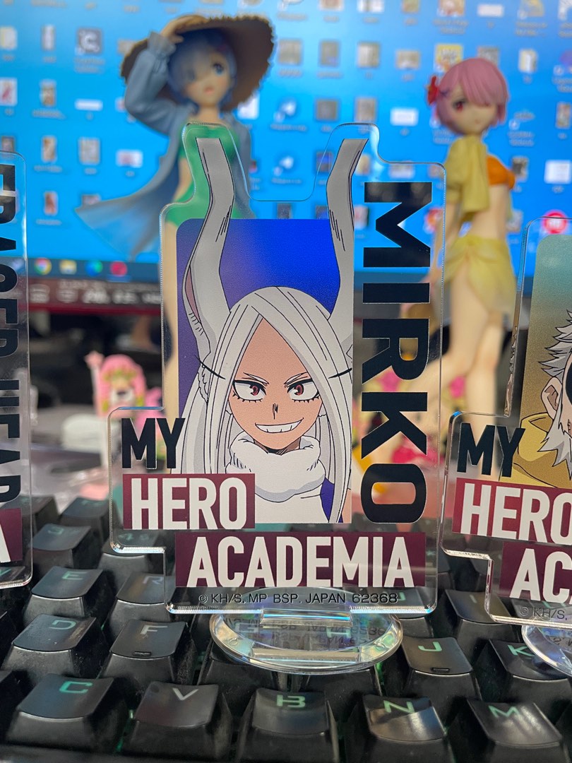My hero academia anime MHA acrylic mirko, Hobbies & Toys, Toys & Games ...