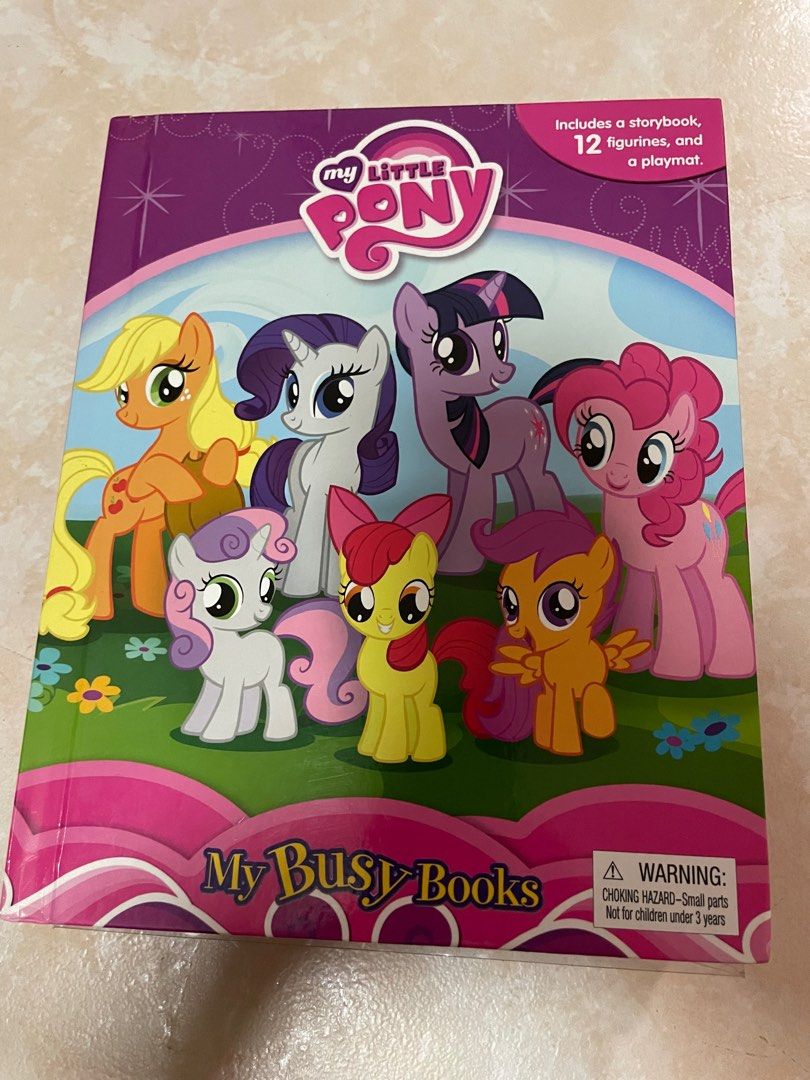 My Little Pony Busy Book, Hobbies & Toys, Books & Magazines, Children's ...