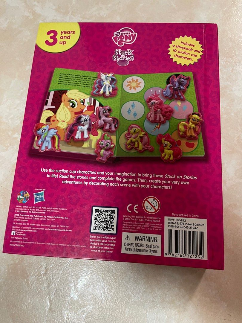 My Little Pony stuck on stories, Hobbies & Toys, Books & Magazines ...