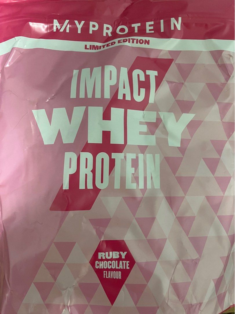 MyProtein Impact Whey Protein - Chocolate Smooth and Ruby Chocolate ...