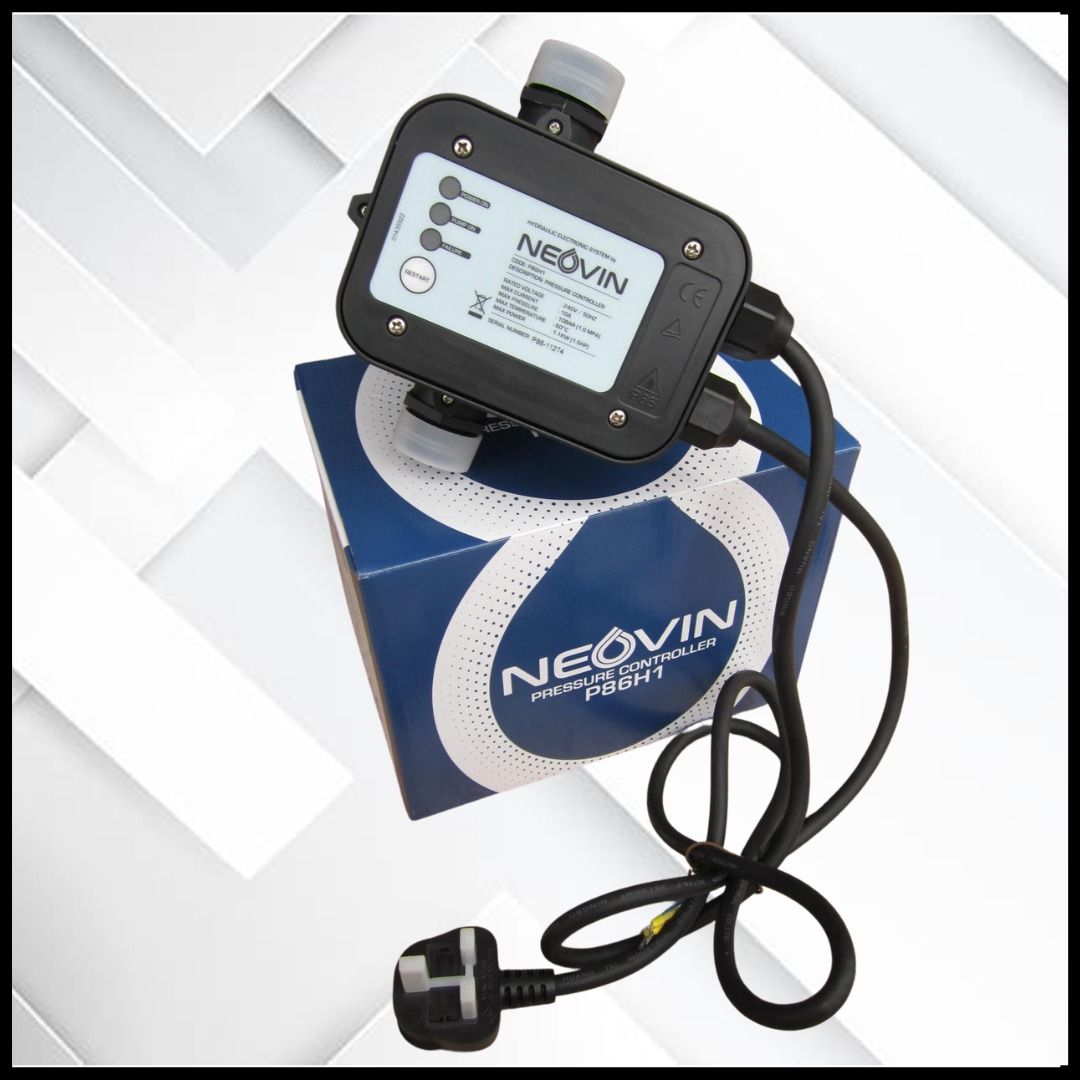 Neovin 1.5HP Water Pump Automatic Pressure Controller P86H1 - Using ...