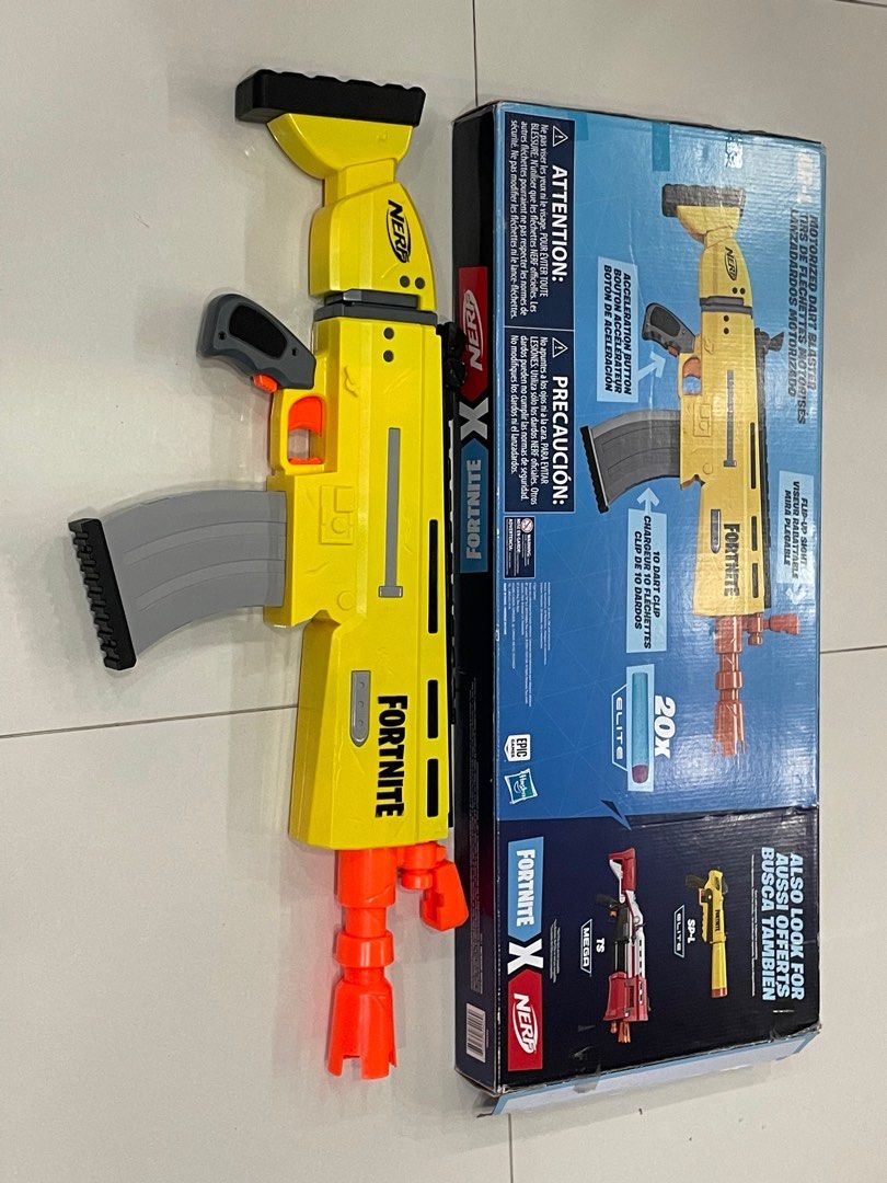 Nerf Gun - Fortnite Motorised Dart Blaster, Hobbies & Toys, Toys ...
