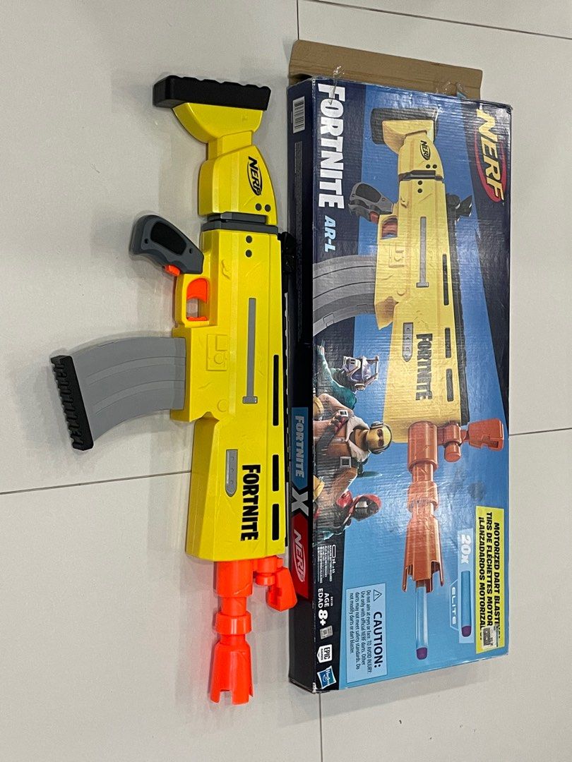 Nerf Gun - Fortnite Motorised Dart Blaster, Hobbies & Toys, Toys ...