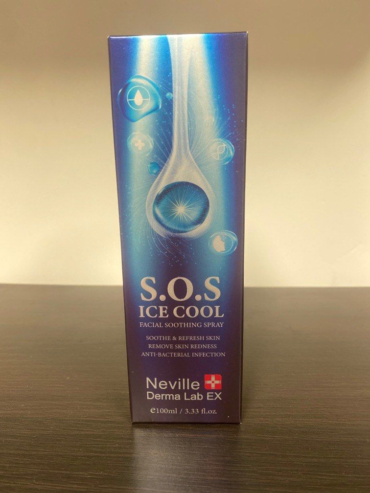 Neville sos ice cool spray 全新 現貨, 美容＆化妝品, 健康及美容 - 皮膚護理, 面部 - 面部護理 ...