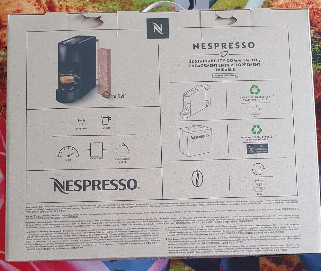 New - Nespresso Essenza Mini, TV & Home Appliances, Kitchen Appliances ...