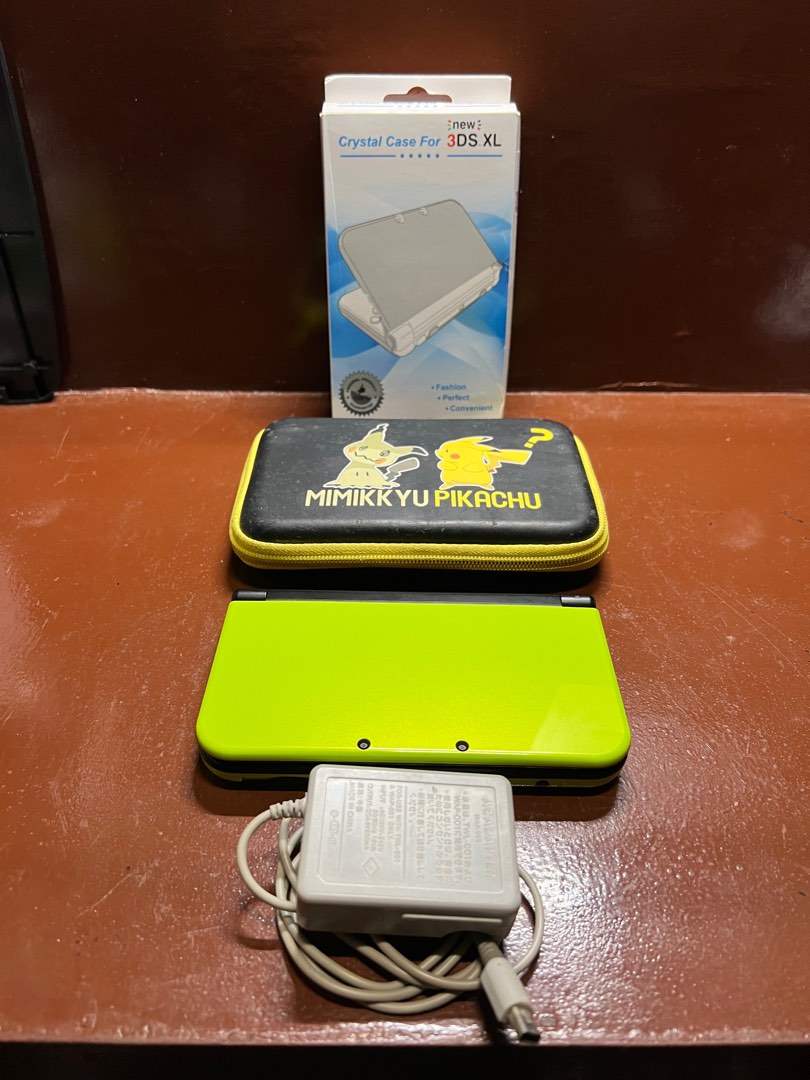 New Nintendo 3DS XL Lime Green Special Edition (IPS Top Screen, US ...
